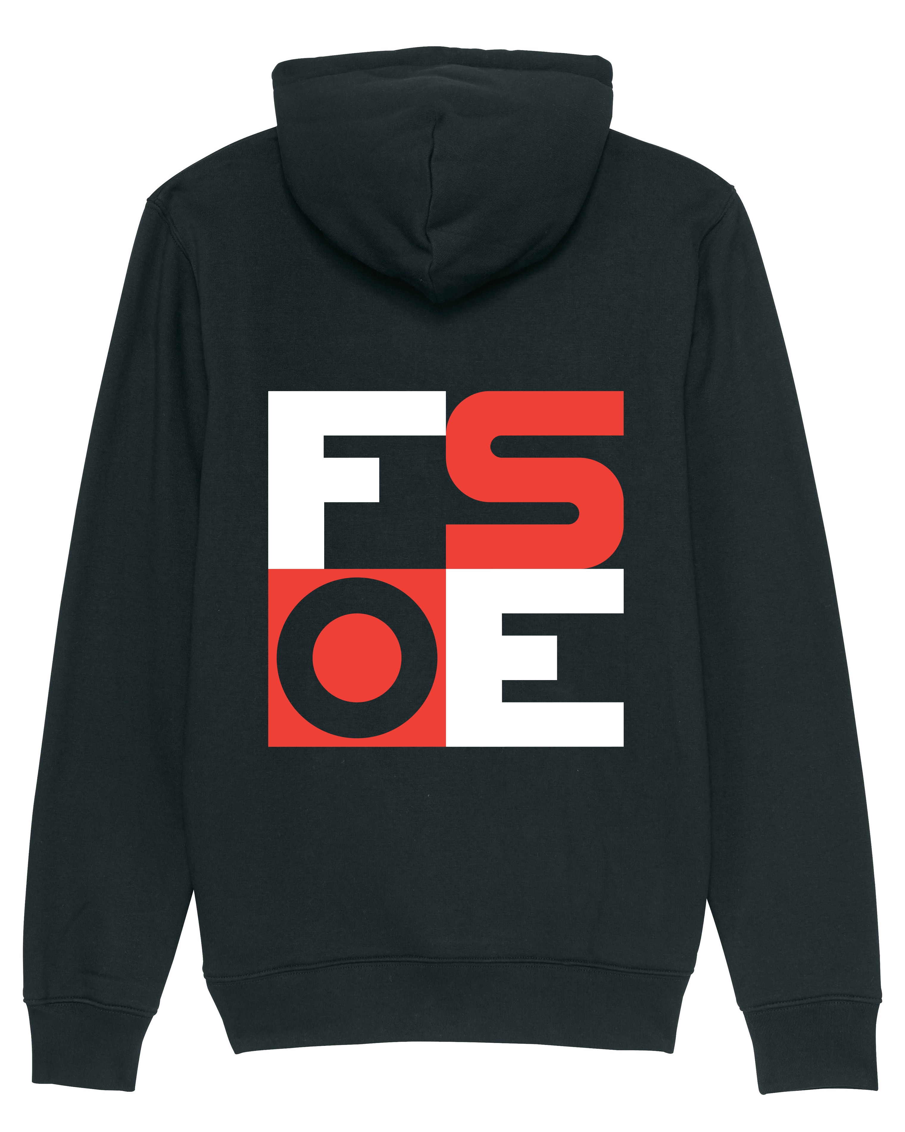 Hoodie FSOE cube noir